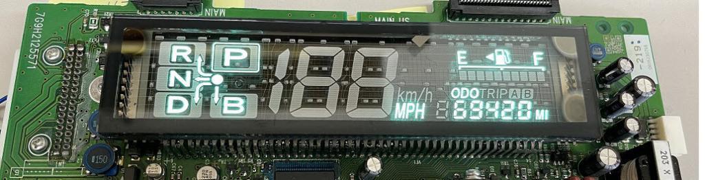 Prius Speedometer Display Not Working