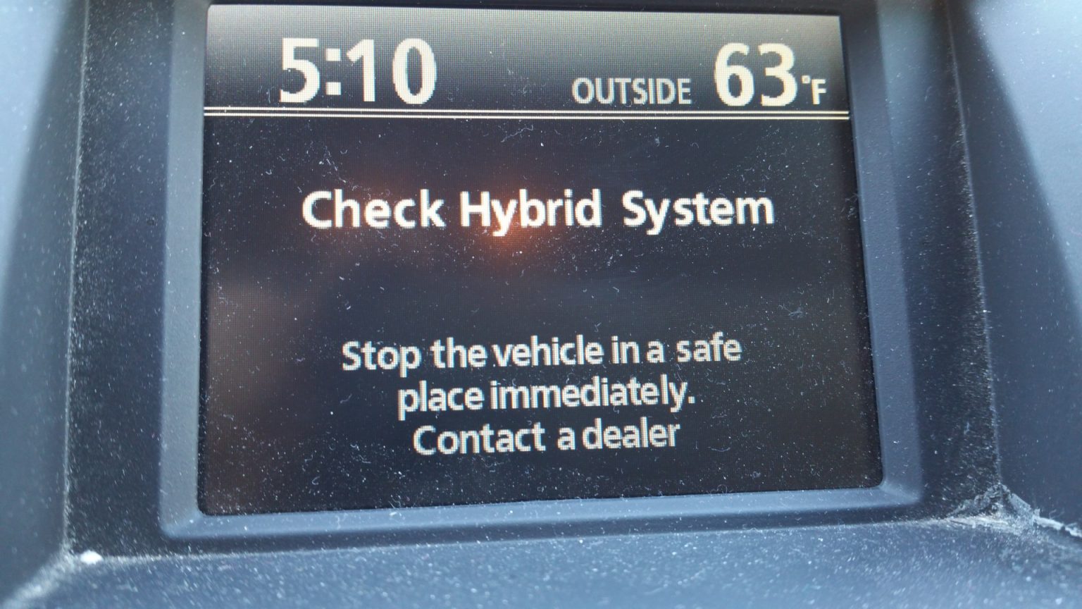 Check hybrid system warning on Toyota Prius & Toyota hybrids